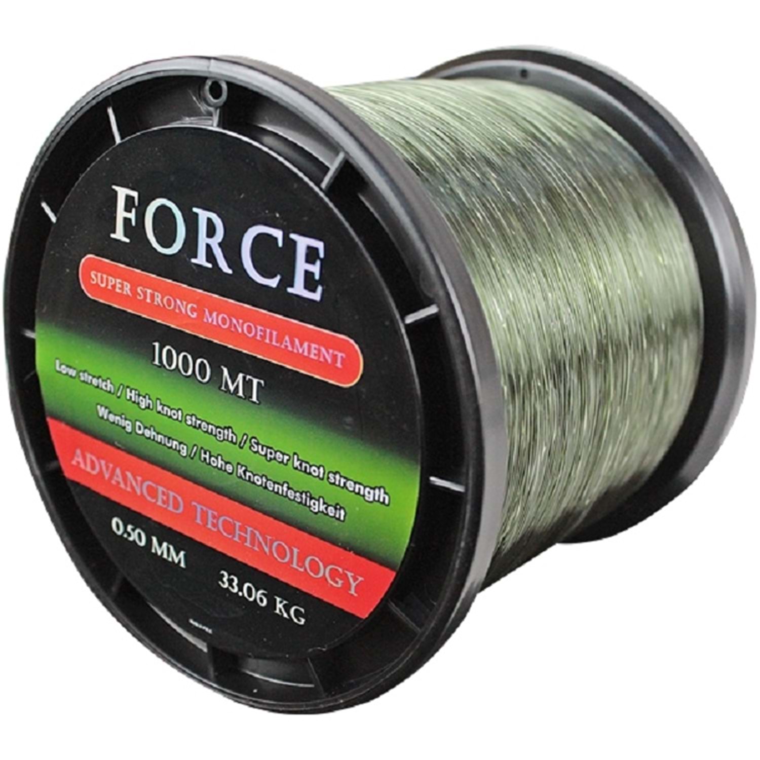 MİSİNA FORCE YEŞİL 1000 MT. - 0.35MM « avmarin.net