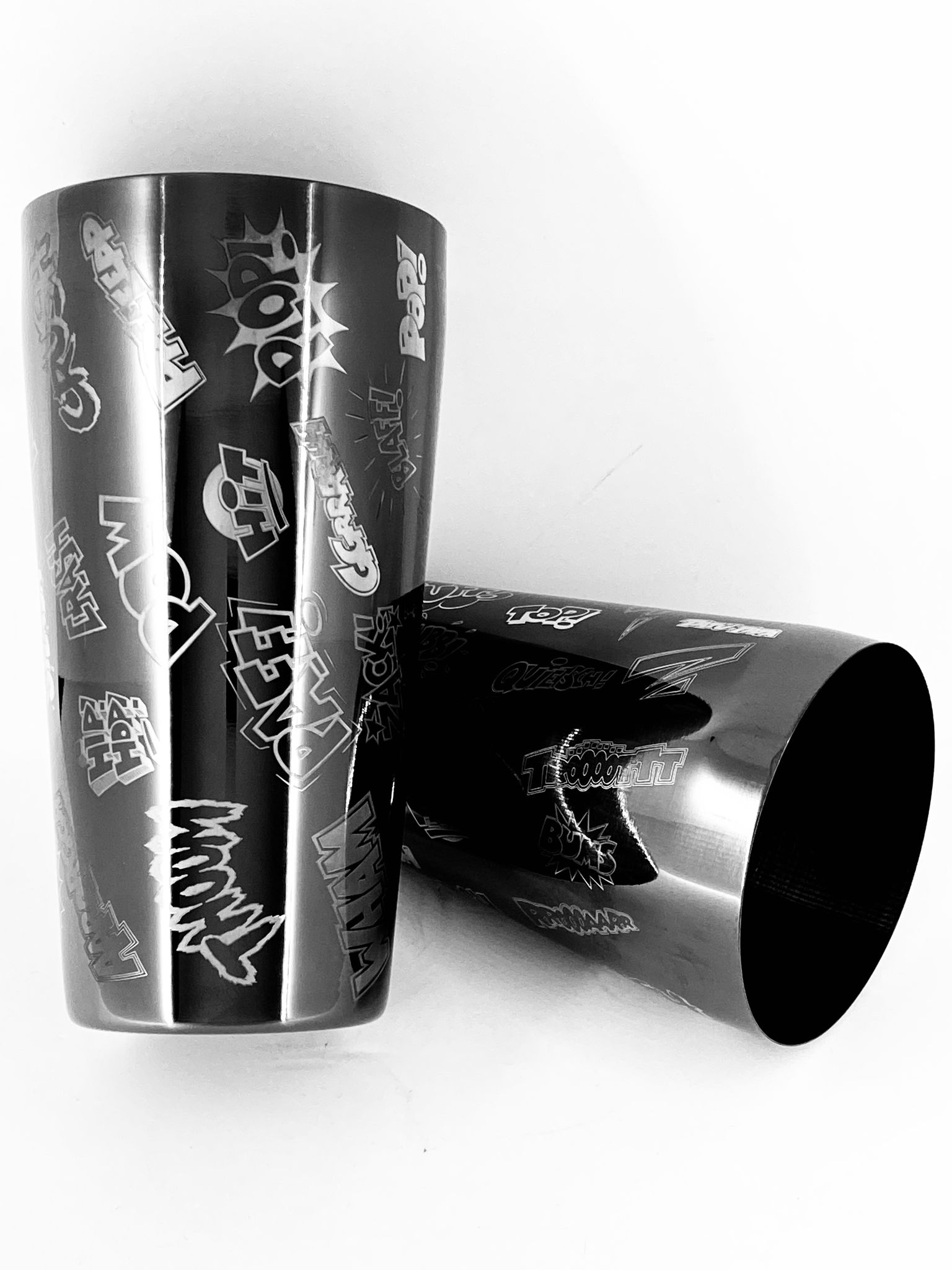 SHAKER >A6 Bar Boss Black Titanium Tattoo Shaker