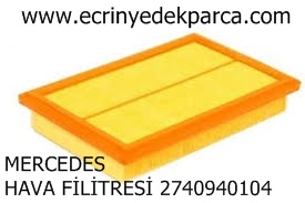 MERCEDES HAVA FİLİTRESİ 2740940104 - MERCEDES W245 FİLTRE AKSAMI