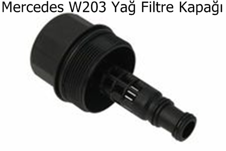 Mercedes W203 Yağ Filtre Kapağı 2721800038