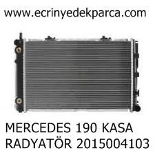 MERCEDES 190 KASA RADYATÖR 2015004103 - MERCEDES W201 RADYATÖR AKSAMI