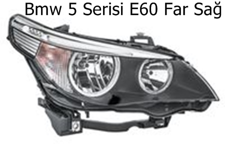 Bmw 5 Serisi E60 Far Sağ 63127165562