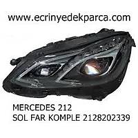 MERCEDES 212 SOL FAR KOMPLE 2128202339 - MERCEDES W212 AYDINLATMA AKSAMI