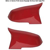 Bmw 3 Serisi F30 Ayna Kapağı Kırmızı Set Sağ M3 51167292746