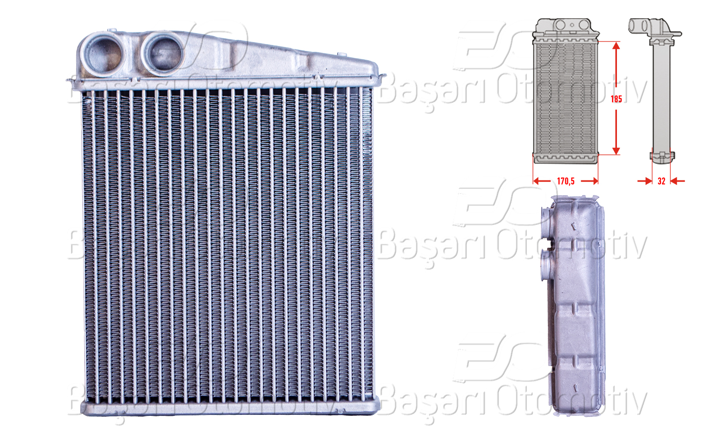 GOLF5 - JETTA - CADDY - TOURAN - TİGUAN - SCİROCCO>>KALORİFER RADYATÖRÜ ...
