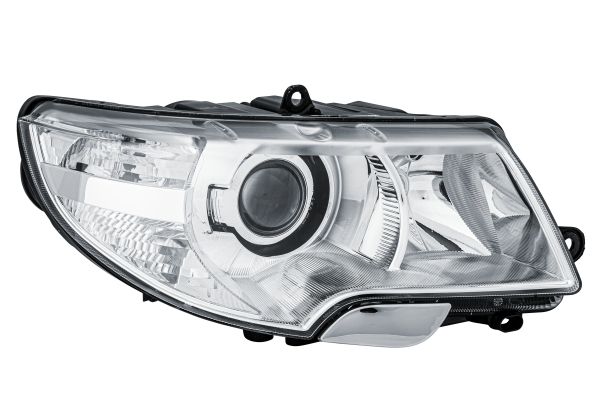 SKODA SÜPER B 2008-2013 SAĞ FAR KOMPLE XENON (Yıkama Mot. Kont.Ünite ...