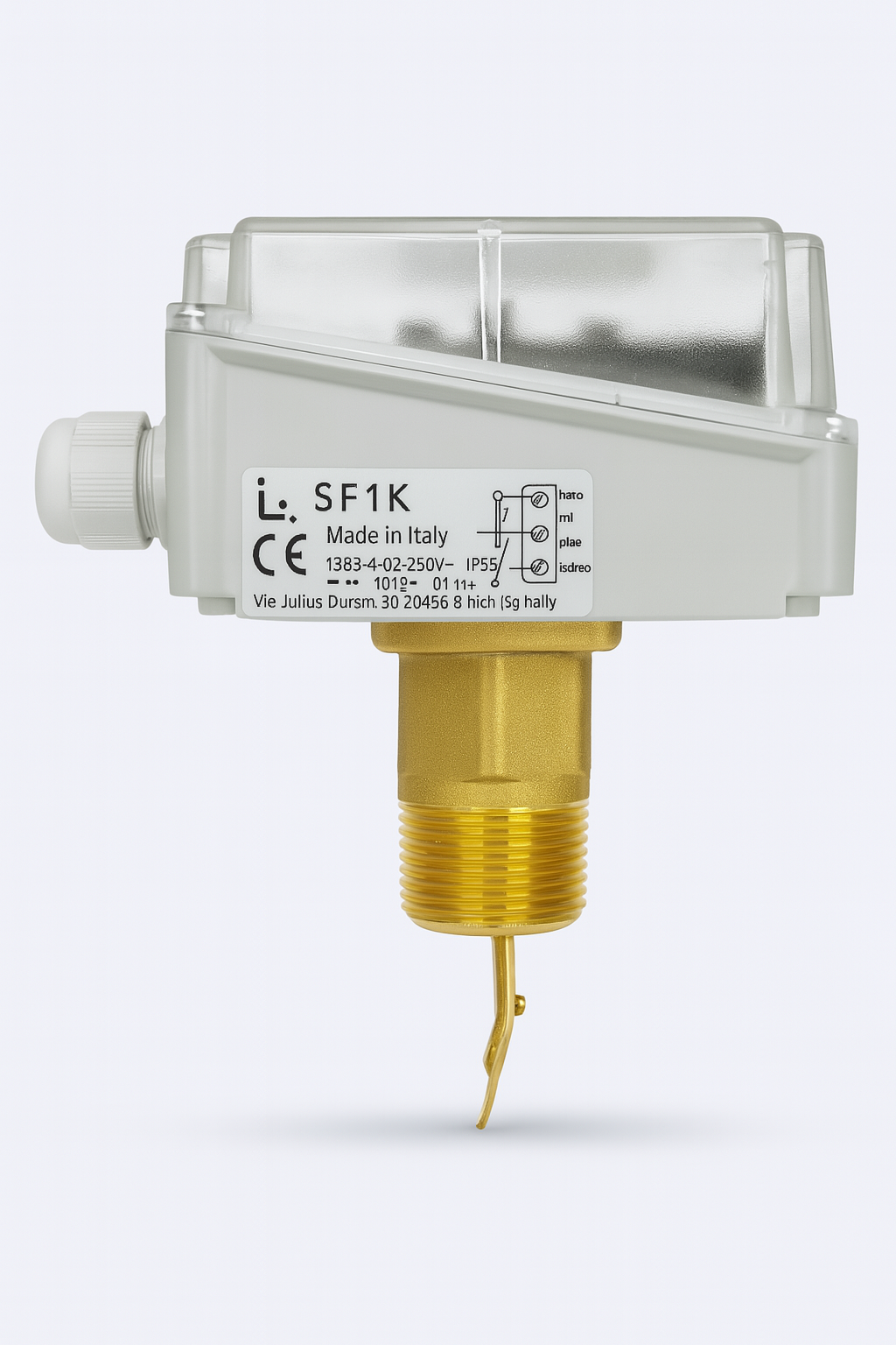 SF1K Sıvı İçin Flow Switch Industrie Technik