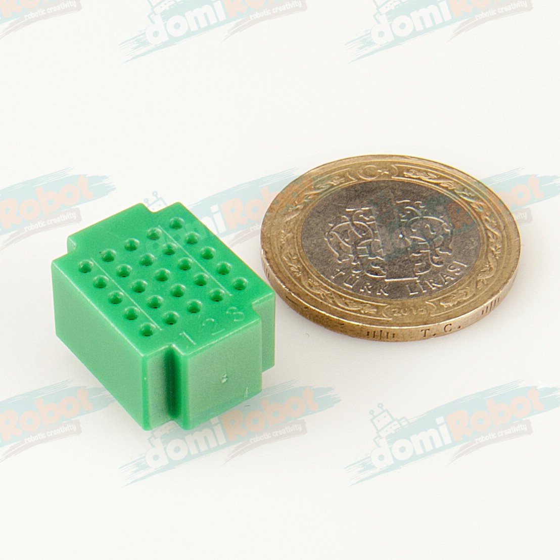 XF25 Ultra Mini Breadboard-Yeşil - Uygun Fiyata Satın Al! | DomiRobot.com