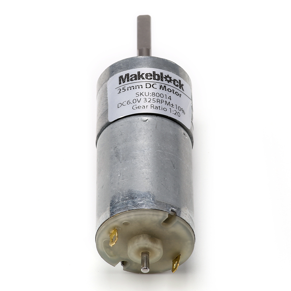 MakeBlock DC Motor-25 6V/325RPM - Uygun Fiyata Satın Al! | DomiRobot.com