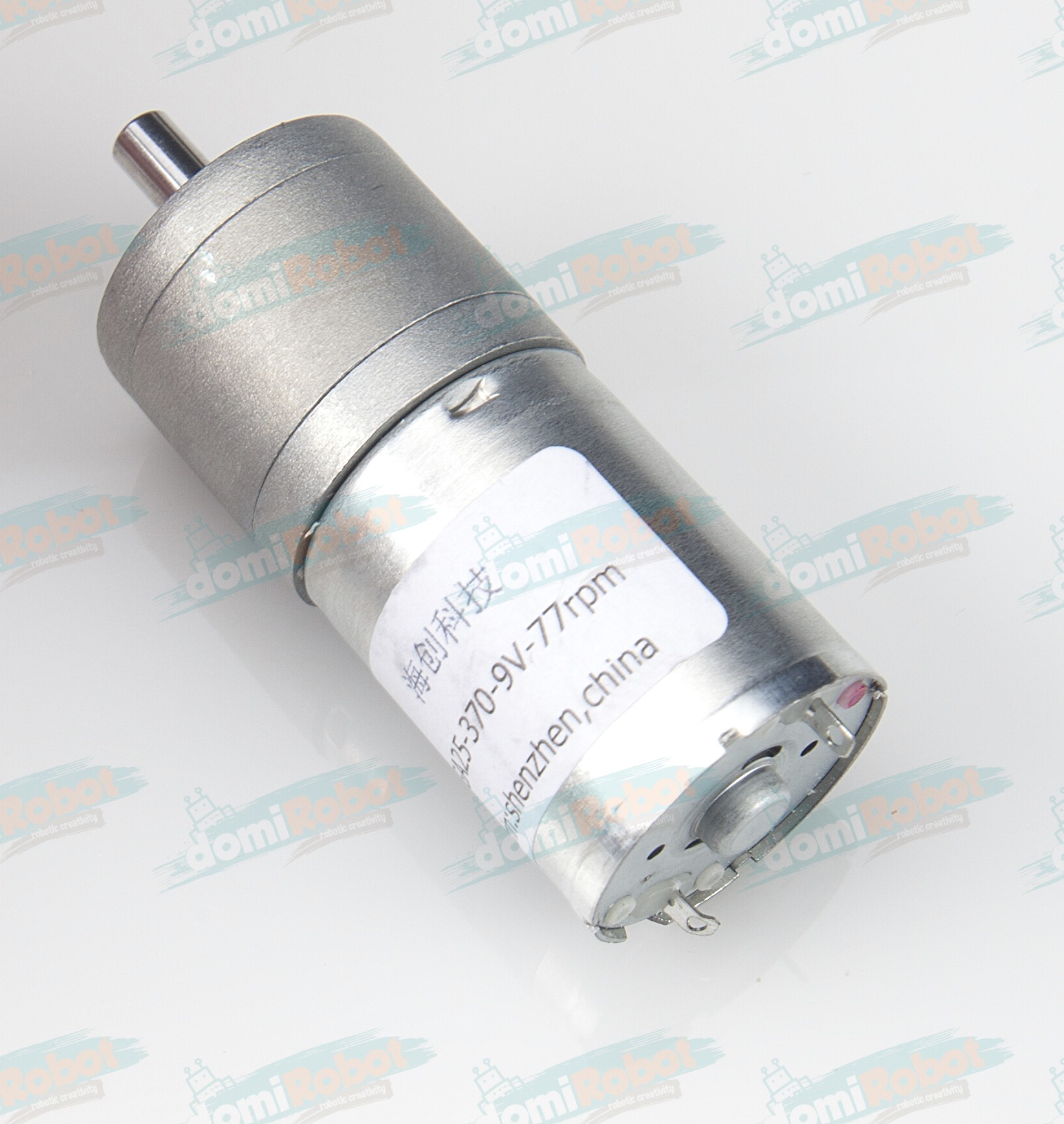 3-9V DC Gear Motor 77 RPM - Uygun Fiyata Satın Al! | DomiRobot.com