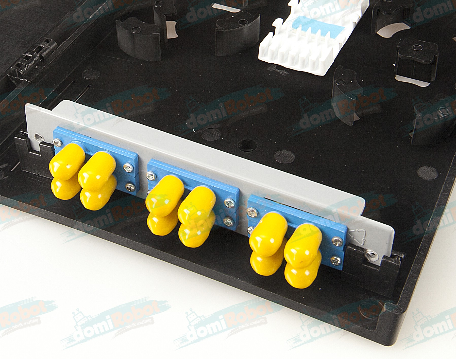 ST Duplex 12Port F/O Duvar Tipi Terminasyon Seti (Adaptör Dahil ...