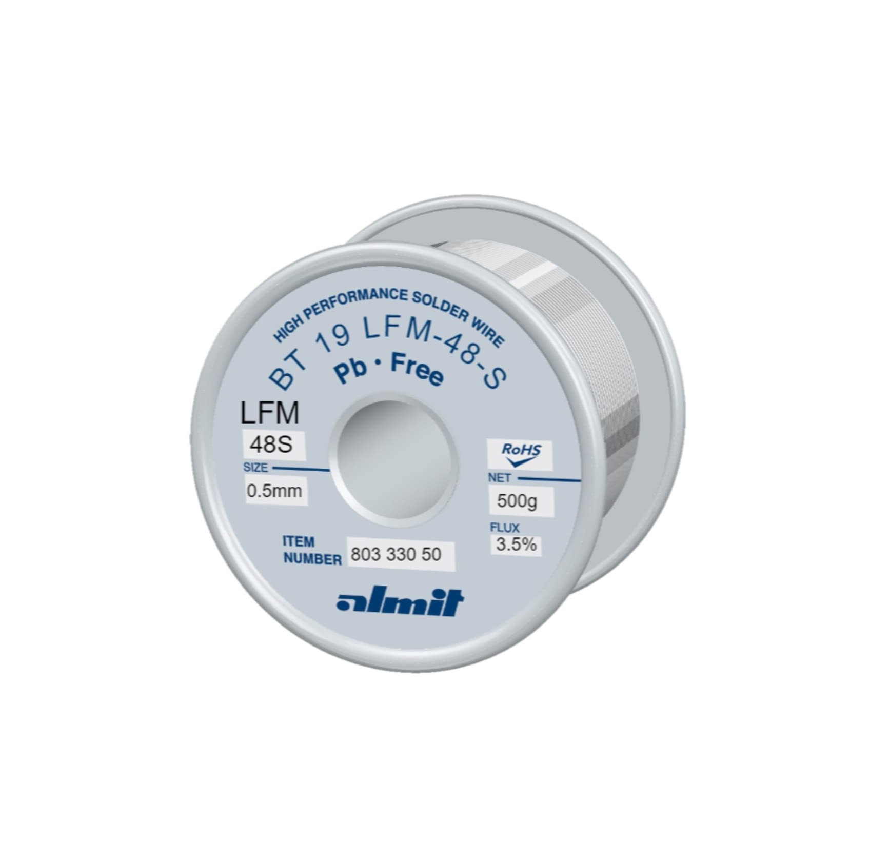 0.5 mm 500 gr Almit BT-19 Kurşunsuz Lehim Teli - Uygun Fiyata Satın Al ...