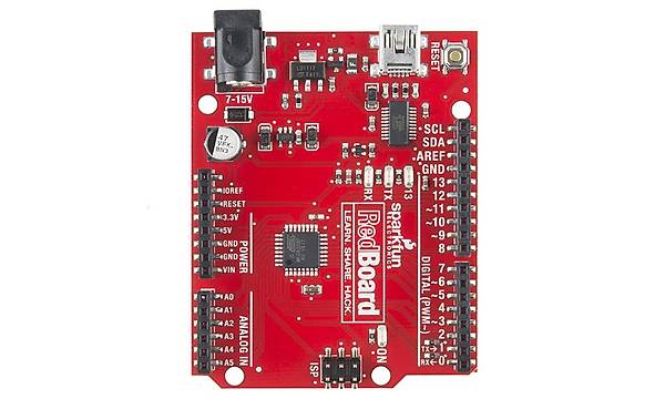 SparkFun RedBoard Arduino Kartı - Programmed with Arduino versiyon 2.1 ...