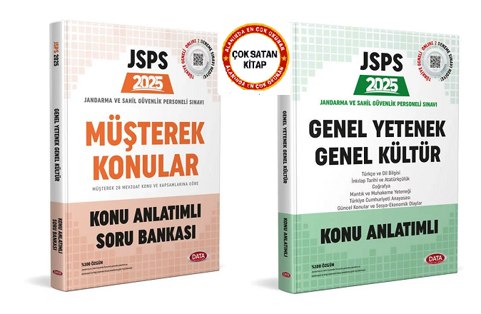 Data 2025 JSPS Müşterek Konular Hazırlık Kitabı&2025 JSPS Genel Yetenek - Genel Kültür Hazırlık ...