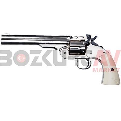 En ucuz ASG Schofield 6" Silver & Ivory Grip Havalı Tabanca (Pellet ...