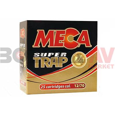 En ucuz Meca Super Trap 24 Gram 12 Kalibre Trap Atış Fişeği Bozkurtav ...