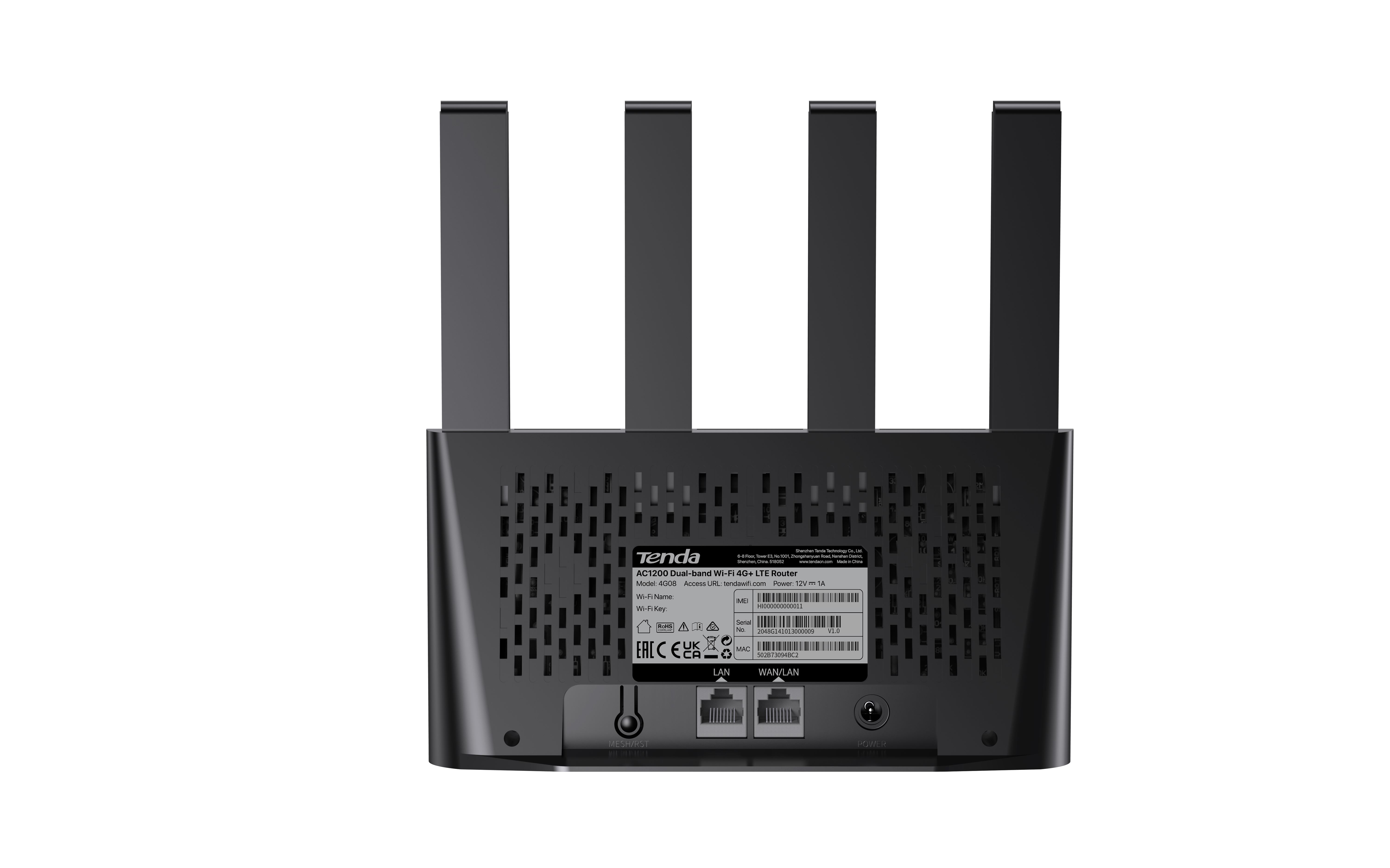 TENDA 4G08 AC1200 Dual-Band Wi-Fi 4G+ LTE Router «azaraks'da Aradığın ...