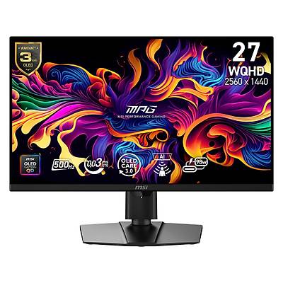 MSI 26.5 inc MPG 271QR QD-OLED X50 2560x1440 (WQHD) 16:9 FLAT QD-OLED ...