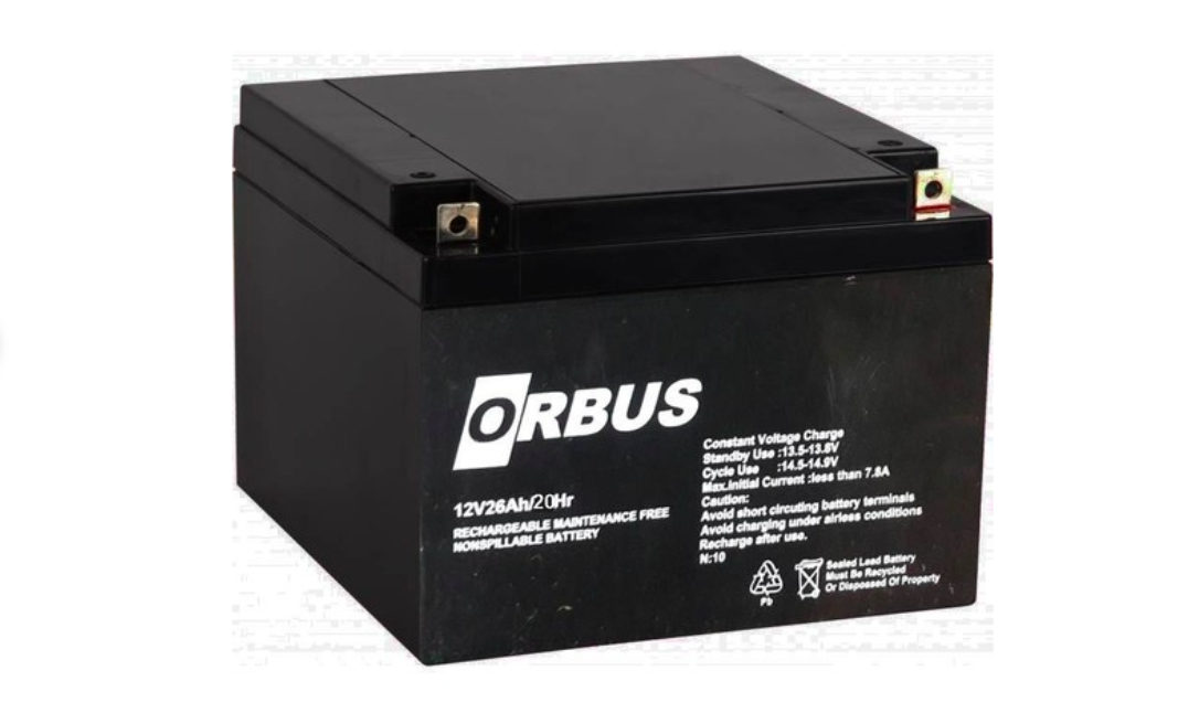Orbus 12V 26Ah Kuru Akü