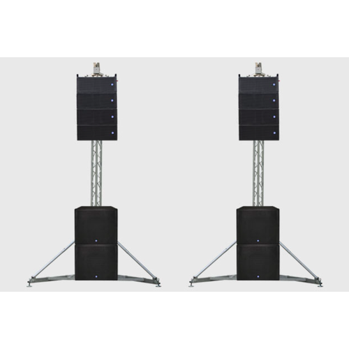 Topp Pro Ks T28 A 2 Yollu Aktif 2 X 8'' Line Array Hoparlör (dsp ...
