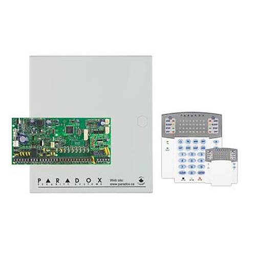 Paradox Sp4000 Alarm Sistemleri + 8 Zone Panel 2 X 476 Pır Dedektör ...