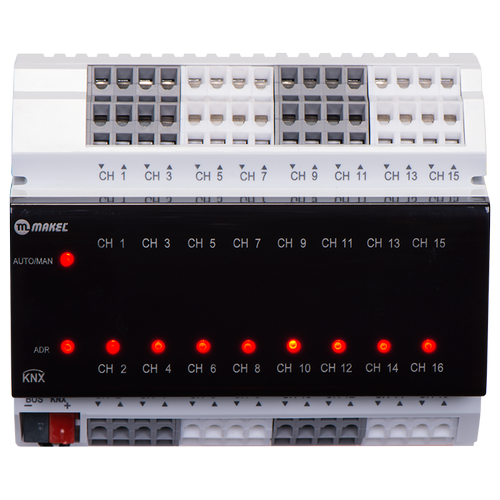 Makel MSA1616-CM 16 kanal 16 A Dokunmatik Anahtar Aktüatör