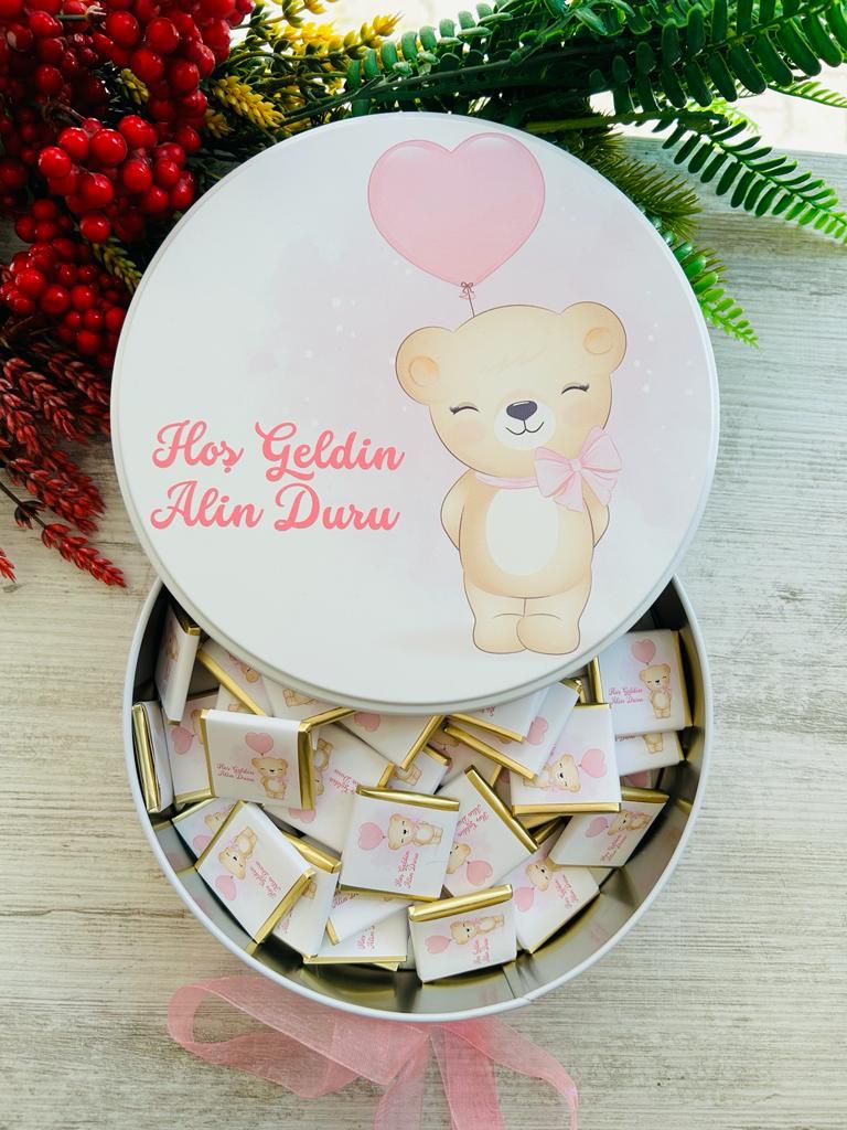 AYICIK VE BALON TEMALI ÇİKOLATA KUTUSU « Serche Shop / Kişiye Özel ...