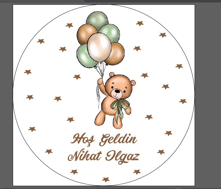 ŞİRİN AYICIK TEMALI ÇİKOLATA KUTUSU « Serche Shop / Kişiye Özel Tasarım ...