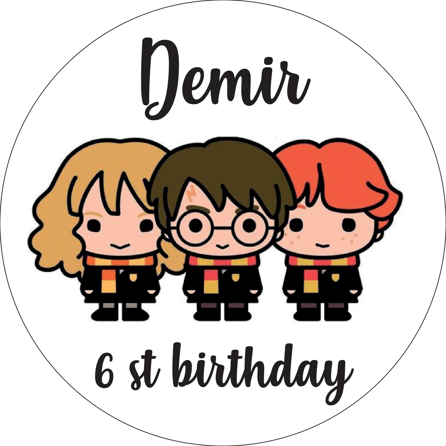 HARRY PORTER TEMALI ÇİKOLATA KUTUSU « Serche Shop / Kişiye Özel Tasarım ...