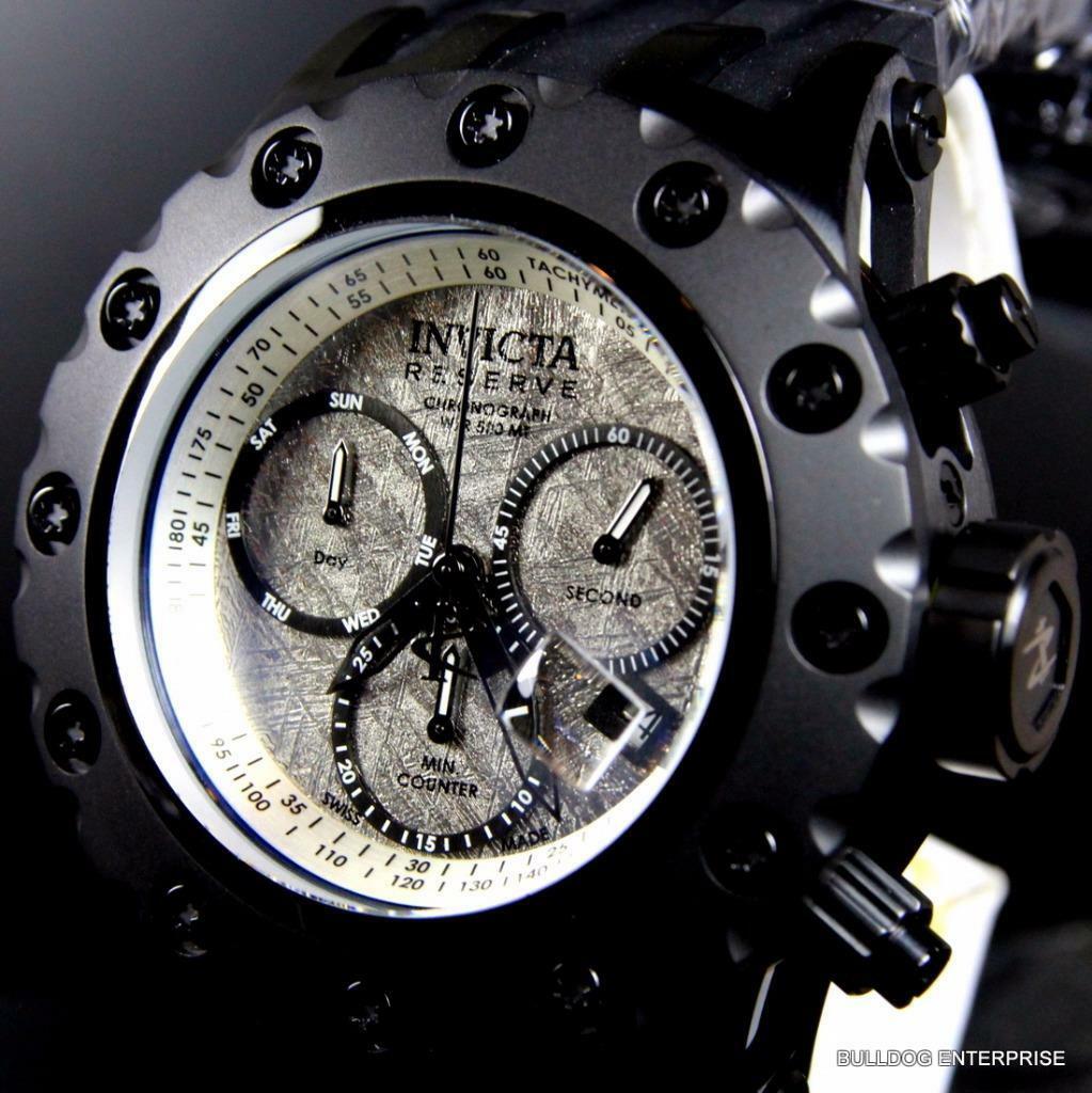 Invicta Reserve Specialty Subaqua Meteorite Black Limited Swiss Made ...