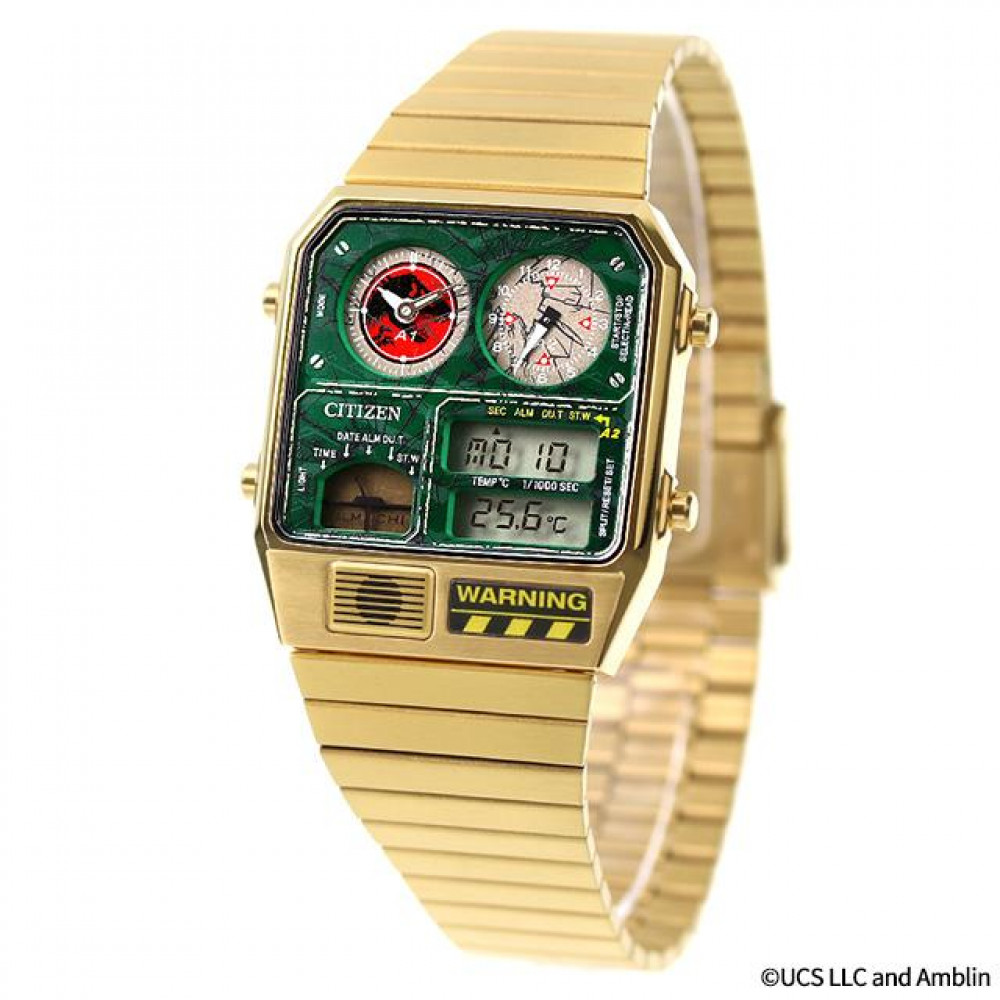 Citizen JG2132-66W Ana-Digi Temp Jurassic Park200 Erkek Kol Saati ...