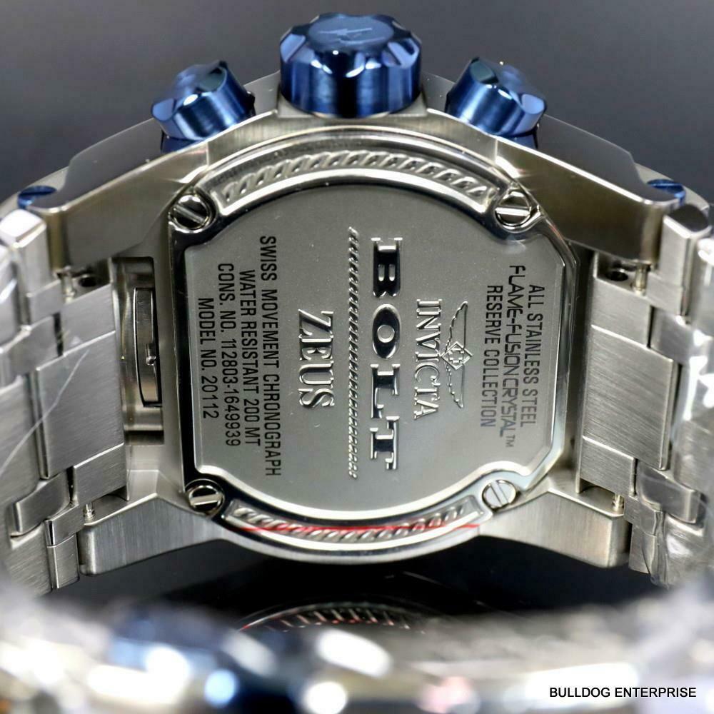 Invicta Reserve Bolt Zeus Magnum Rare Swiss Made 52mm Erkek Kol Saati ...