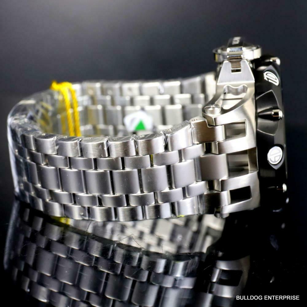 Invicta Reserve Venom Hybrid Double Open Heart Automatic Black MOP ...