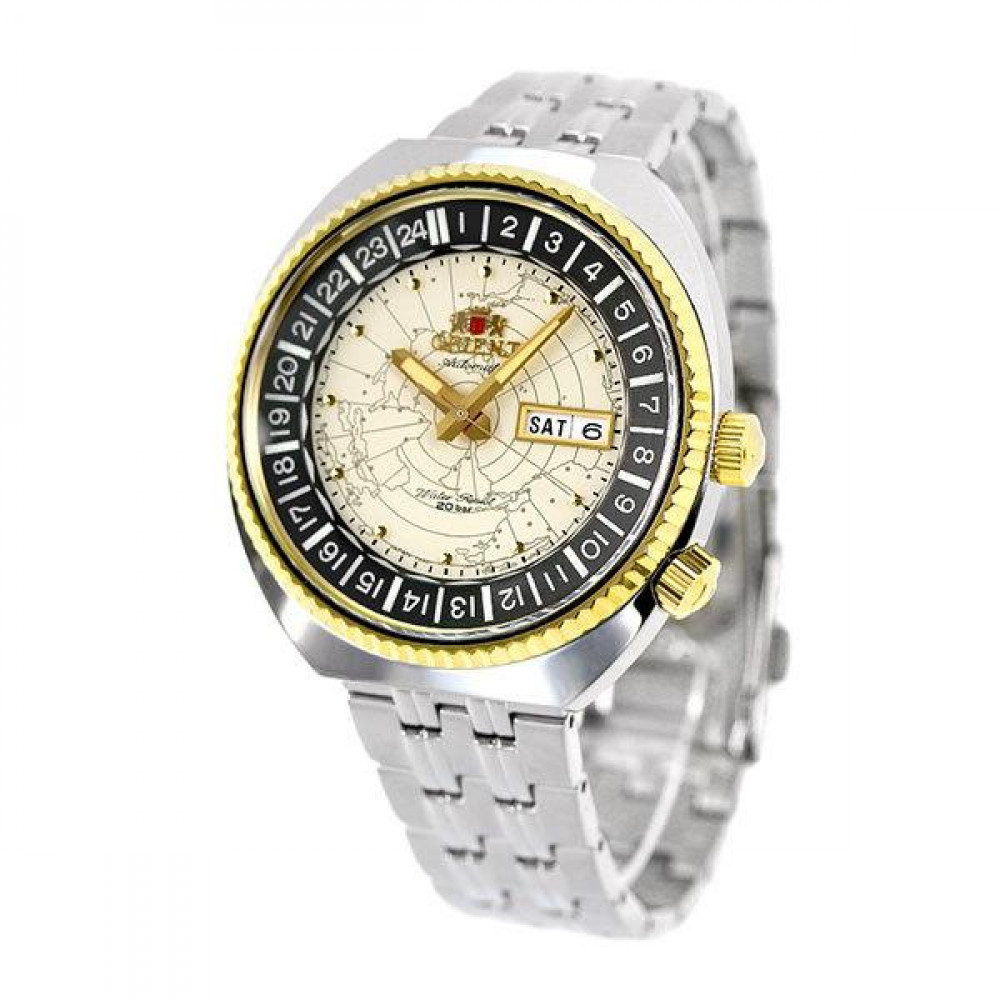 Orient Revival RN-AA0E01S World Map Otomatik Mekanik Erkek Kol Saati ...
