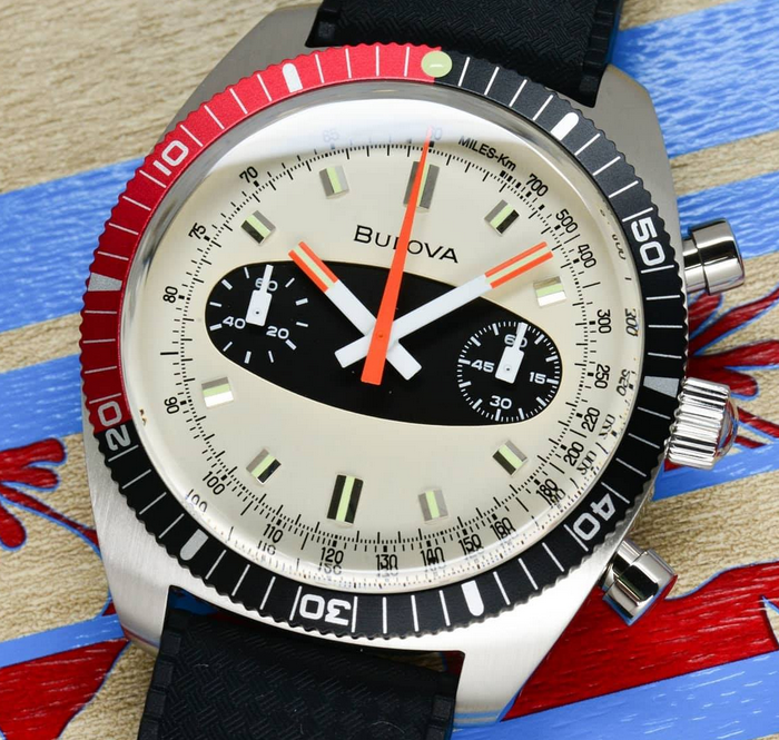 Bulova 98A252 ArchiveSurfboard Erkek Kol Saati Chrono Silicone ...