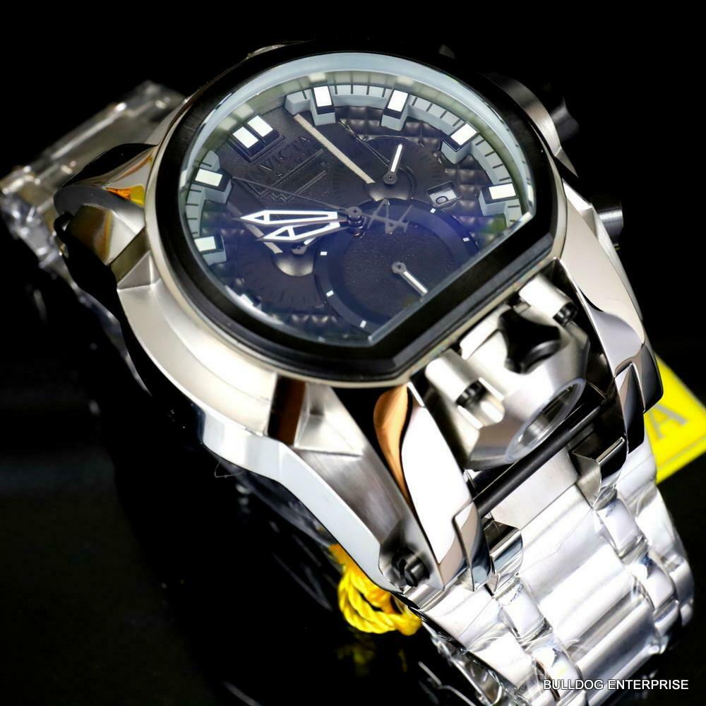 Invicta Reserve Bolt Zeus Magnum Black Swiss Made 52mm Erkek Kol Saati ...