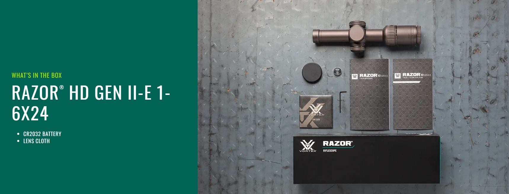 Vortex Razor HD Gen II-E 1-6x24 SFP JM-1 BDC Tüfek Dürbünü (MOA ...