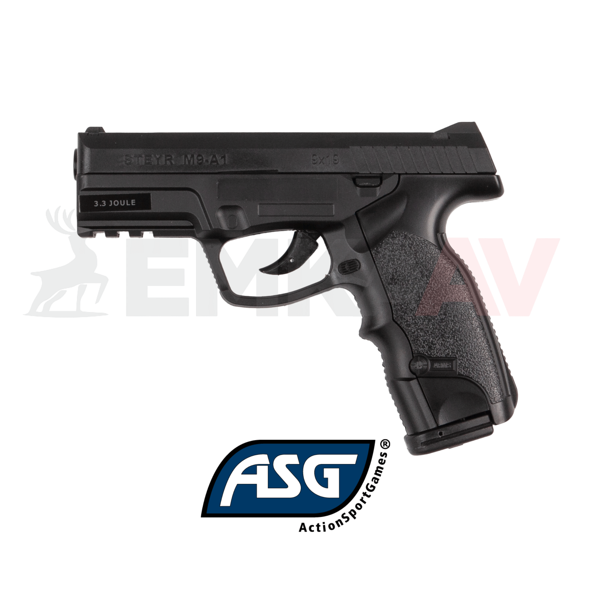 En ucuz Asg Steyr M9-A1 Siyah Havalı Tabanca 16088
