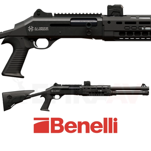 Benelli M4 A.I. Drone Guardian Teleskopik Av Tüfeği