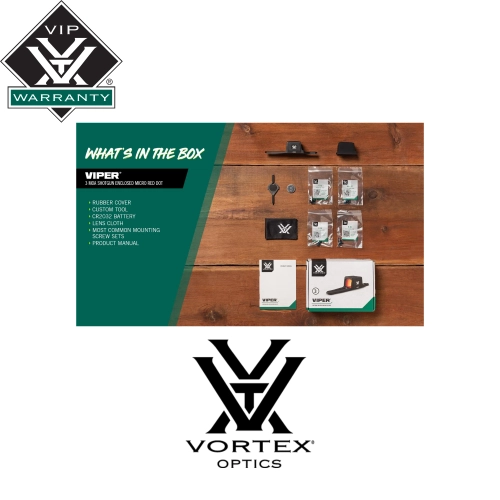 Vortex Viper Shotgun Enclosed Micro Red Dot (3 MOA)