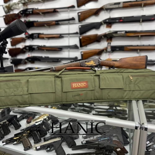 Haniç 36 Cal Lever Action Av Tüfeği Çelik Kasa, Sarı İşlemeli Gravür ...