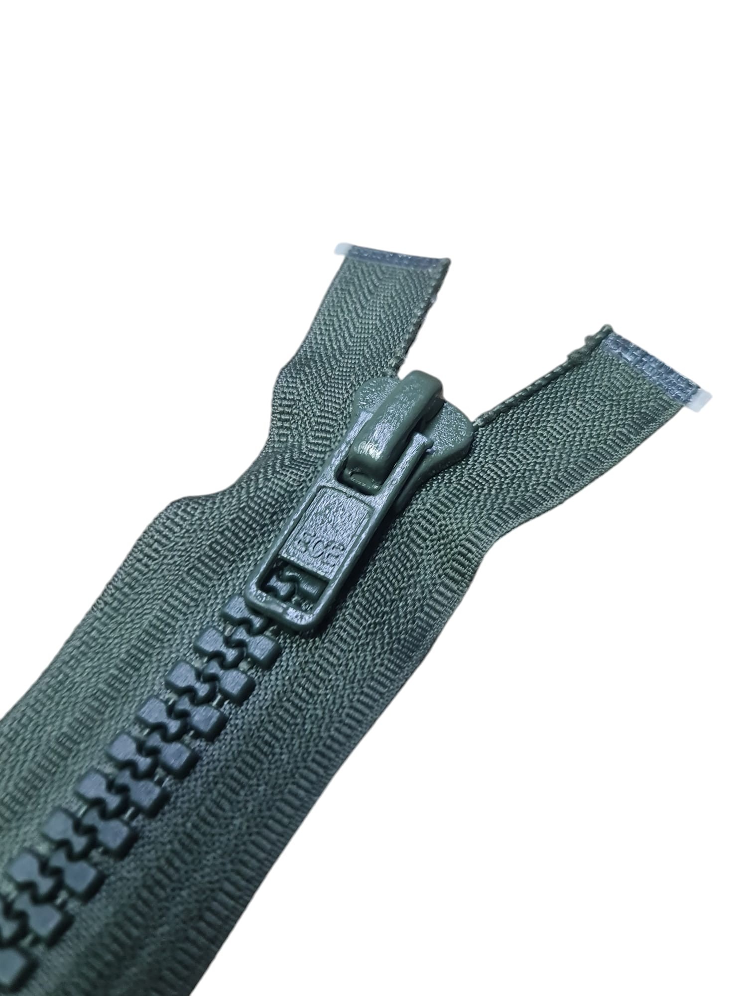 Haki Renk Fermuar - Kalın Diş - 10 No Makina - Hücum Yeleği Fermuarı ...