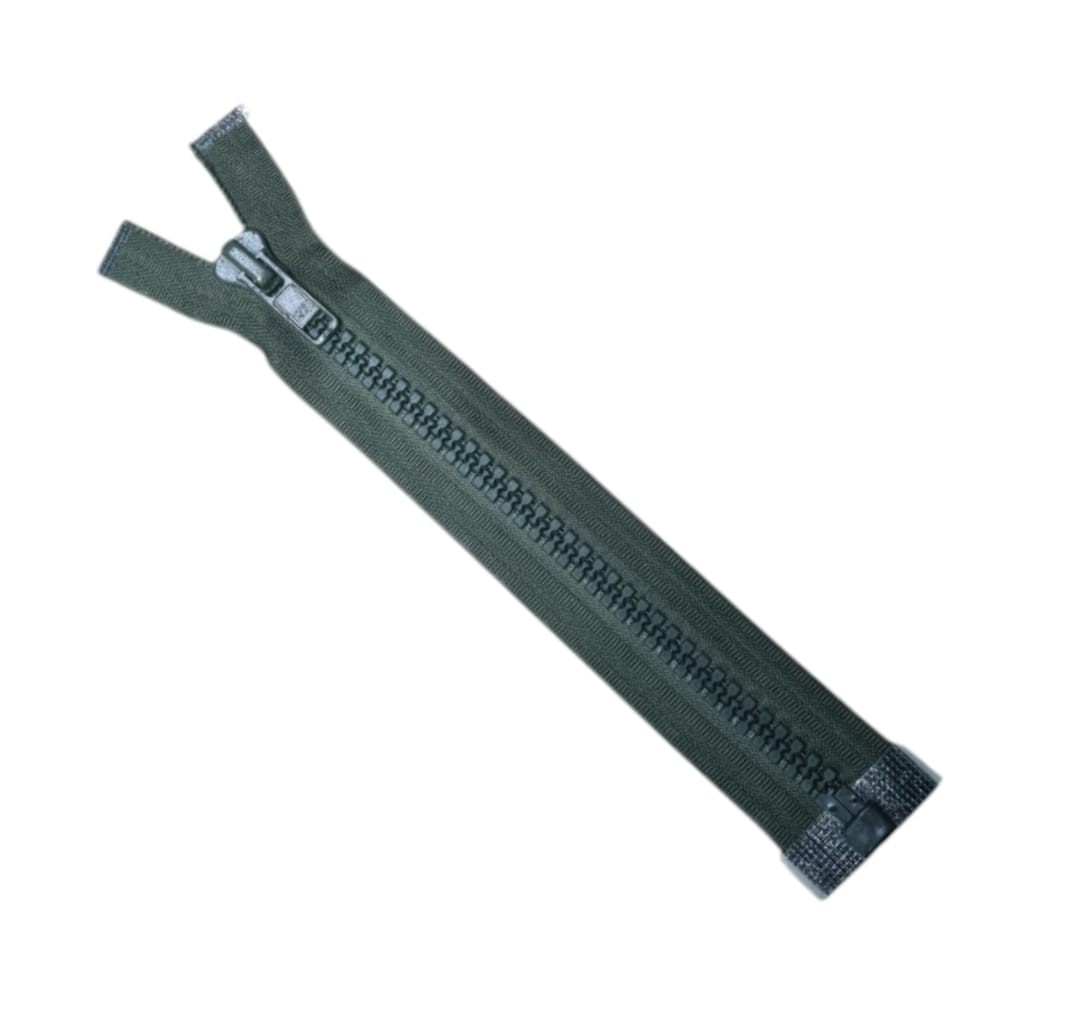 Haki Renk Fermuar - Kalın Diş - 10 No Makina - Hücum Yeleği Fermuarı ...