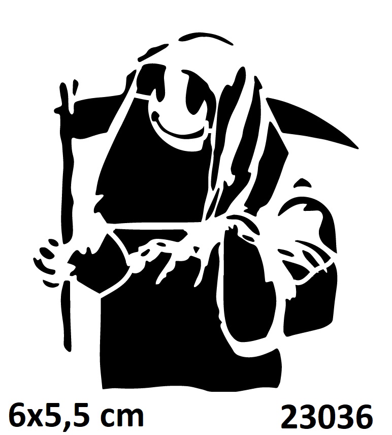 Azrail Dövmesi Geçici Dövme Deseni