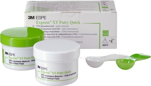 3M ESPE Express XT Putty Quick VPS Ölçü Elle Karışan ( 2 x 250 ml ...