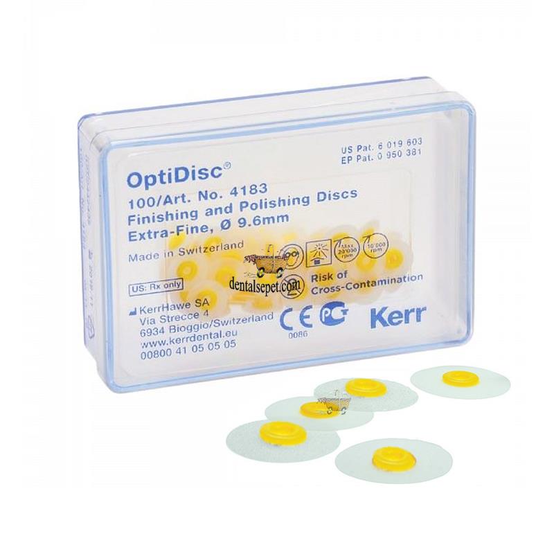 KERR Optidisc Bitirme ve Parlatma Diski İçin Yedek Paket - High Gloss ...