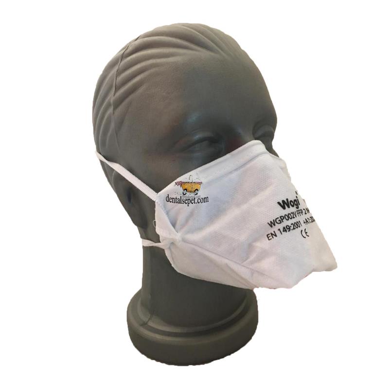WOGI FFP3 / N95 Ventilsiz Yüksek Koruyucu Maske 1 Adet « Dentalsepet.com
