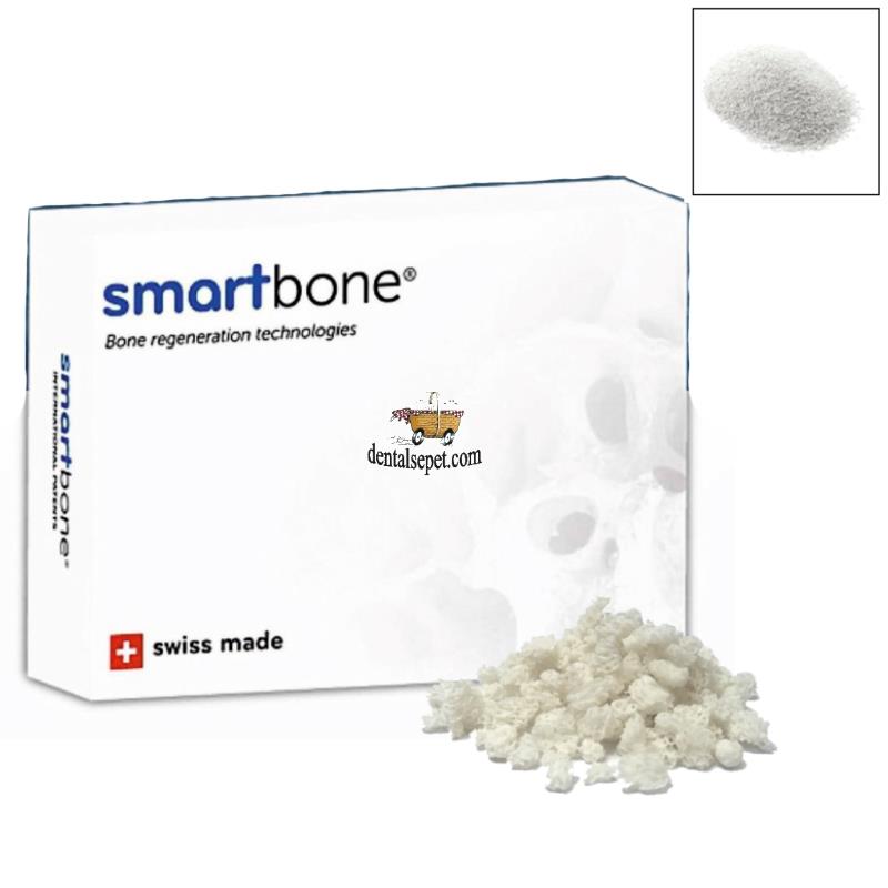 SMARTBONE Sığır Kaynaklı Greft 0,25-1,0 Partikül Boyu 0,5 cc=0,25 gr « Dentalsepet.com
