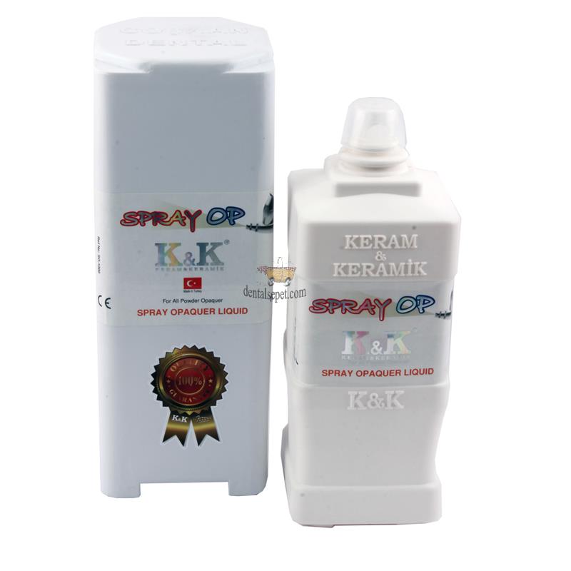 KERAM & KERAMIK Spray Op Opaker Likidi 1000 ml « Dentalsepet.com
