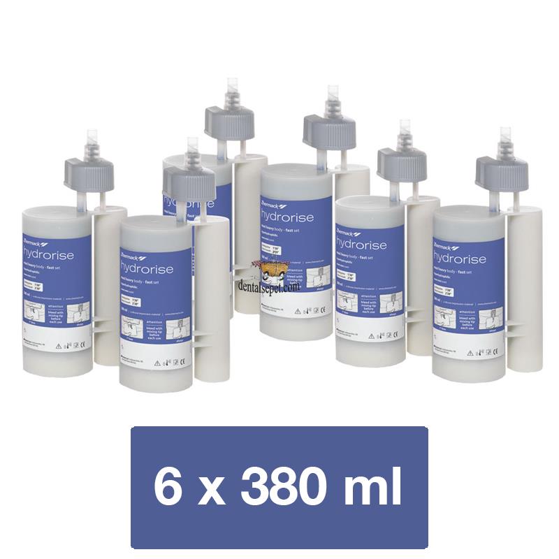 ZHERMACK Hydrorise Maxi Putty Fast Set 6x380 ml Ekonomik Paket ...